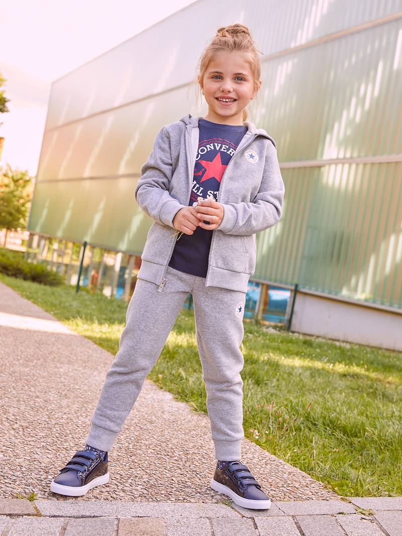 Joggers for Children, Chuck Patch by CONVERSE - grey, Boys