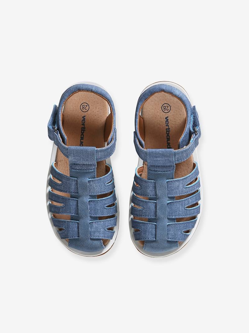 Sandals with Hook-&-Loop Strap for Children, Designed for Autonomy ...