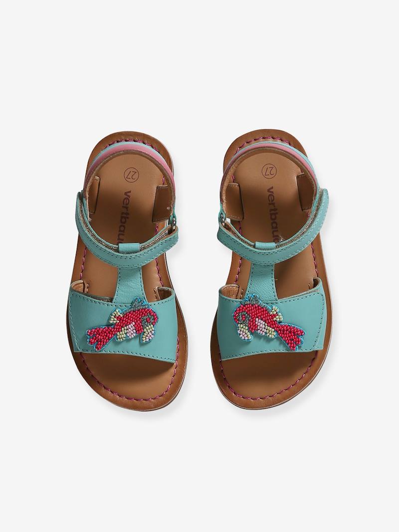 Hook-and-Loop Leather Sandals for Children, Designed for Autonomy ...