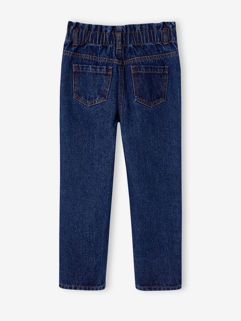 Paperbag Jeans, Heart-Shaped Pockets, for Girls - brut denim, Girls
